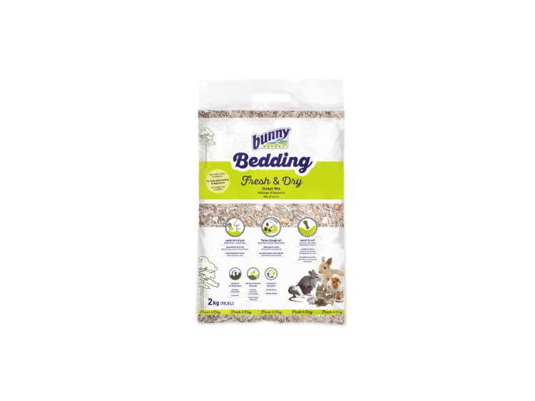 Bunny Nature Bedding Fresh & Dry 2kg | Gnavernes Univers